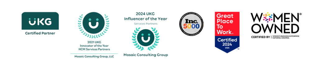 UKG Training - Mosaic Consulting Group